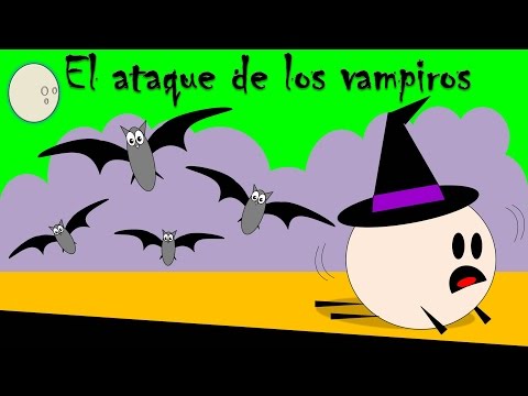 CUENTOS DE HALLOWEEN PARA NIÑOS: El ataque de los vampiros - Patico de Hule