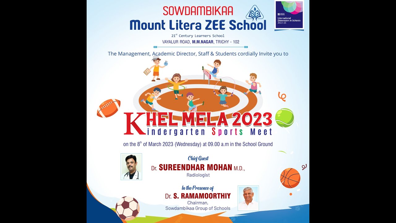 KHEL MELA 2023 ( Kindergarten sports Meet ) - YouTube