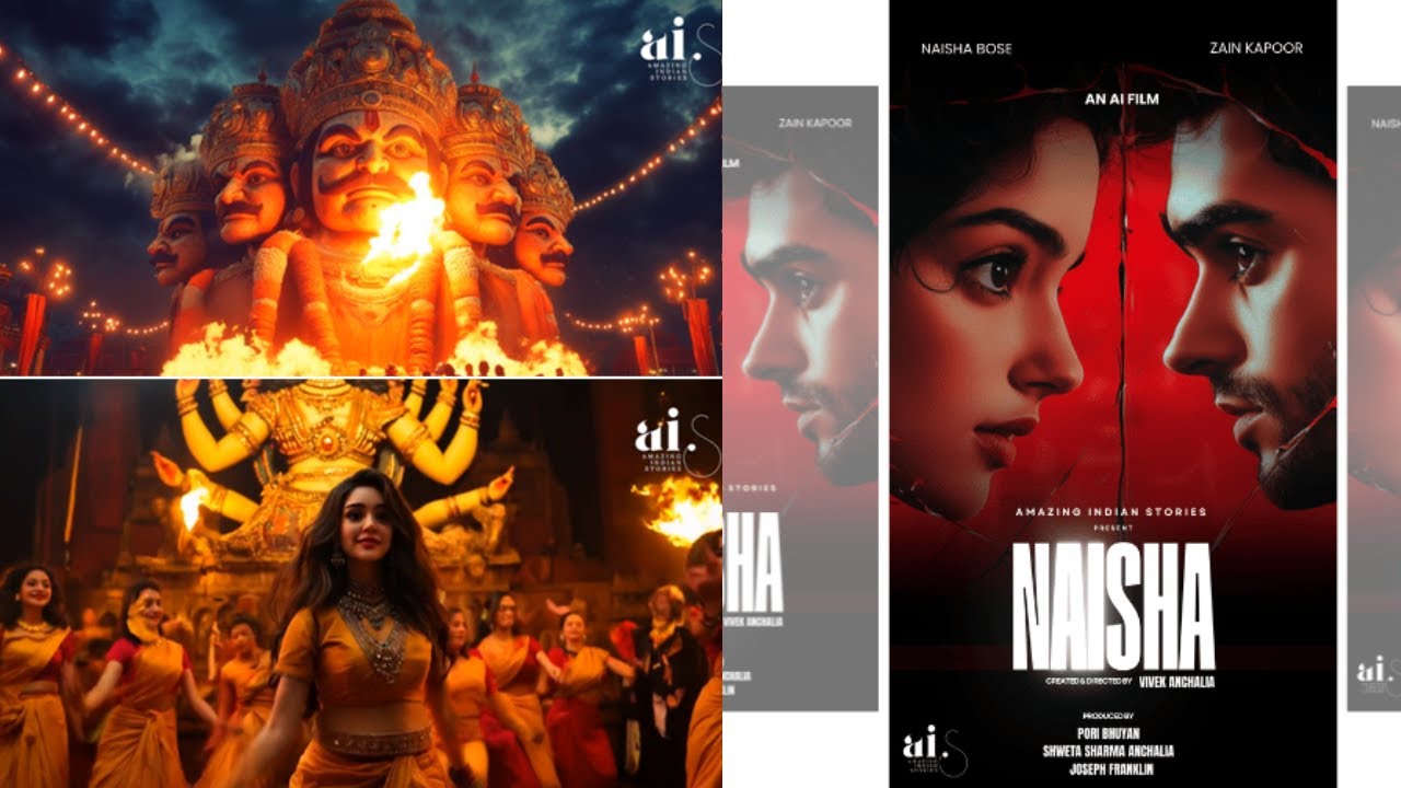 NAISHA | AI FILM | OFFICIAL TRAILER | Reaction Video | NAISHA BOSE ...