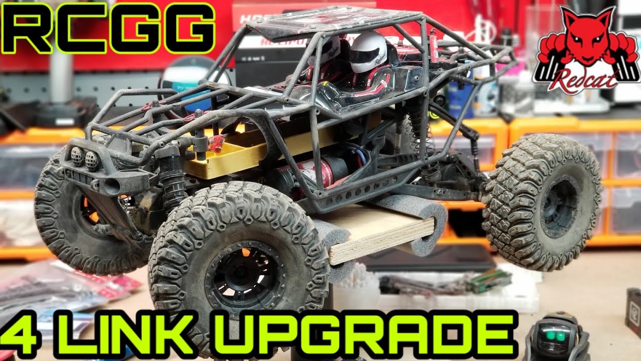 4 LINK ALLOY UPGRADE Redcat Racing CAMO X4 - YouTube