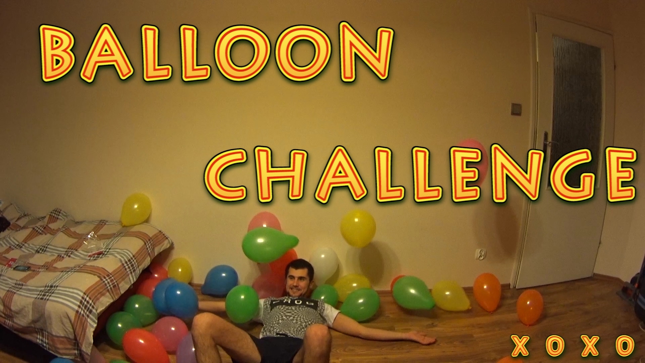 BALLOON CHALLENGE Челлендж Лопни шарик - YouTube