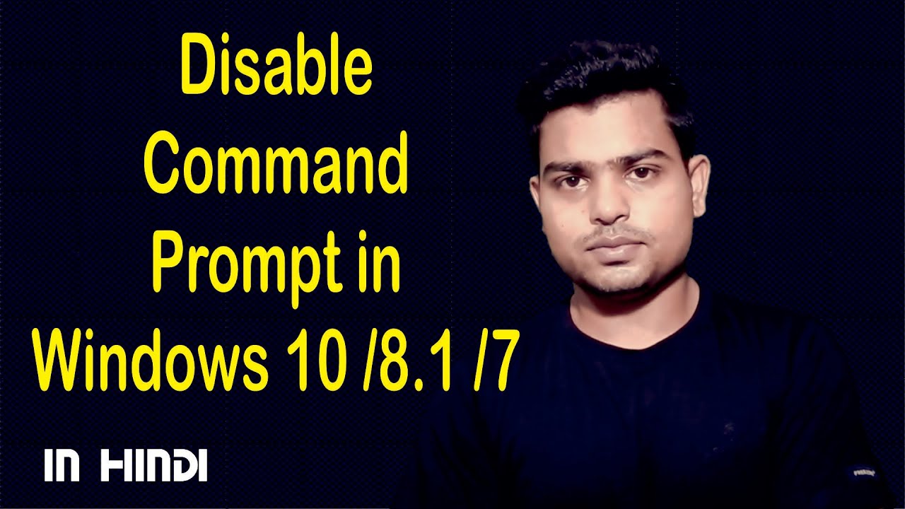 Prevent Access To The Command Prompt In Windows How To Disable Command 0408