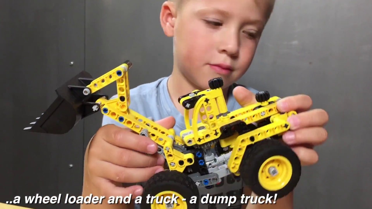 BRUDER Trucks BRUDER Spielwaren im Regen + LEGO Dumper! - YouTube