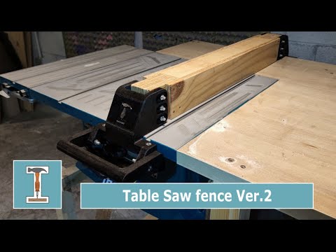 Make your own Table Saw Fence. Version 2.0 - YouTube