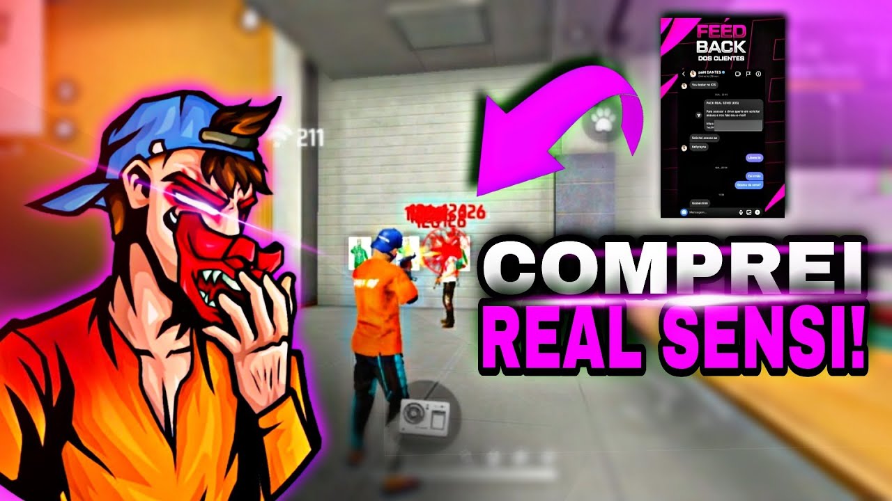 SENSI DO FANTASMA FF👻? ATUALIZADA A MELHOR SENSIBILIDADE, DPI ...