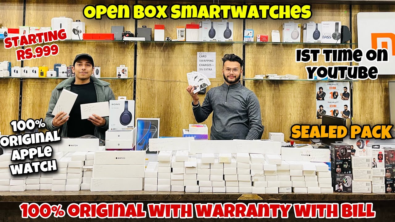 Open Box Smartwatches| 100% Original with warranty with bill | 90% Off ...