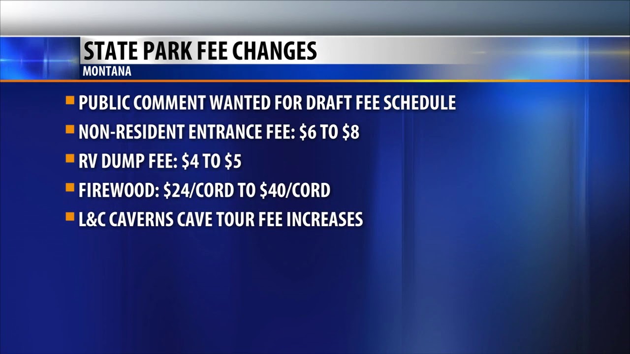 State park fee changes - YouTube