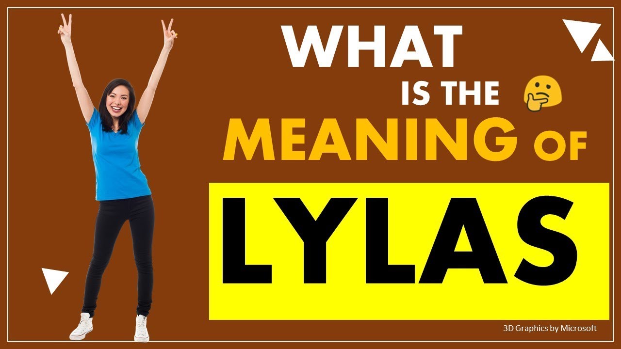 LYLAS - what is the meaning of Internet Slang - YouTube