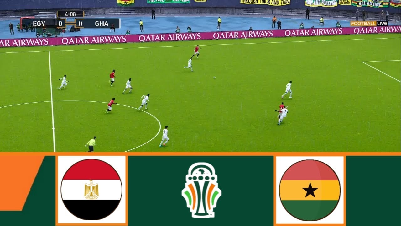 EGYPT VS GHANA | AFRICA CUP OF NATIONS 2023/2024 | FOOTBALL LIFE 2023 ...
