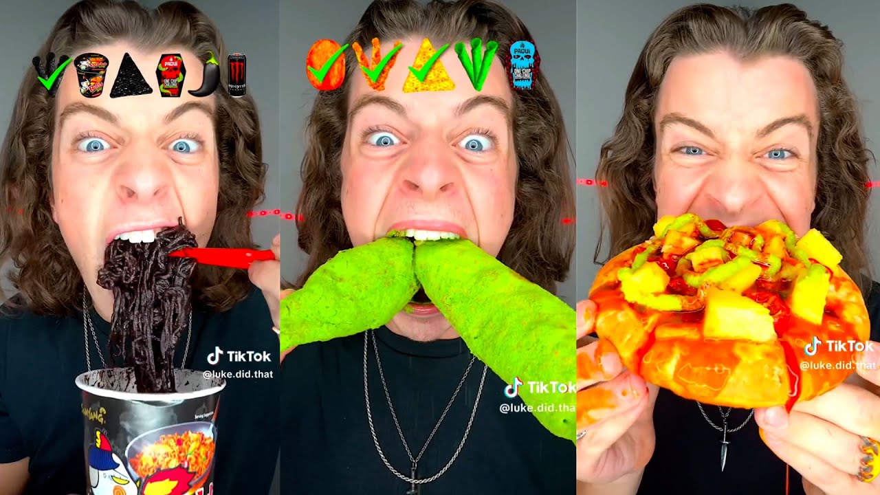 *1 HOUR* Lukedidthat Spicy Challenge Videos | Lukedidthat Shorts Videos ...