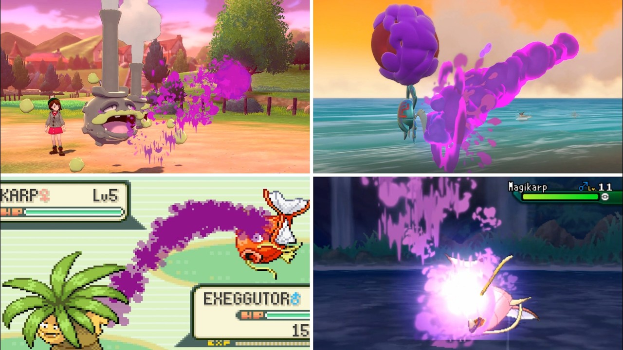 #188 Sludge Bomb - Generations 2-9 Pokémon move - YouTube