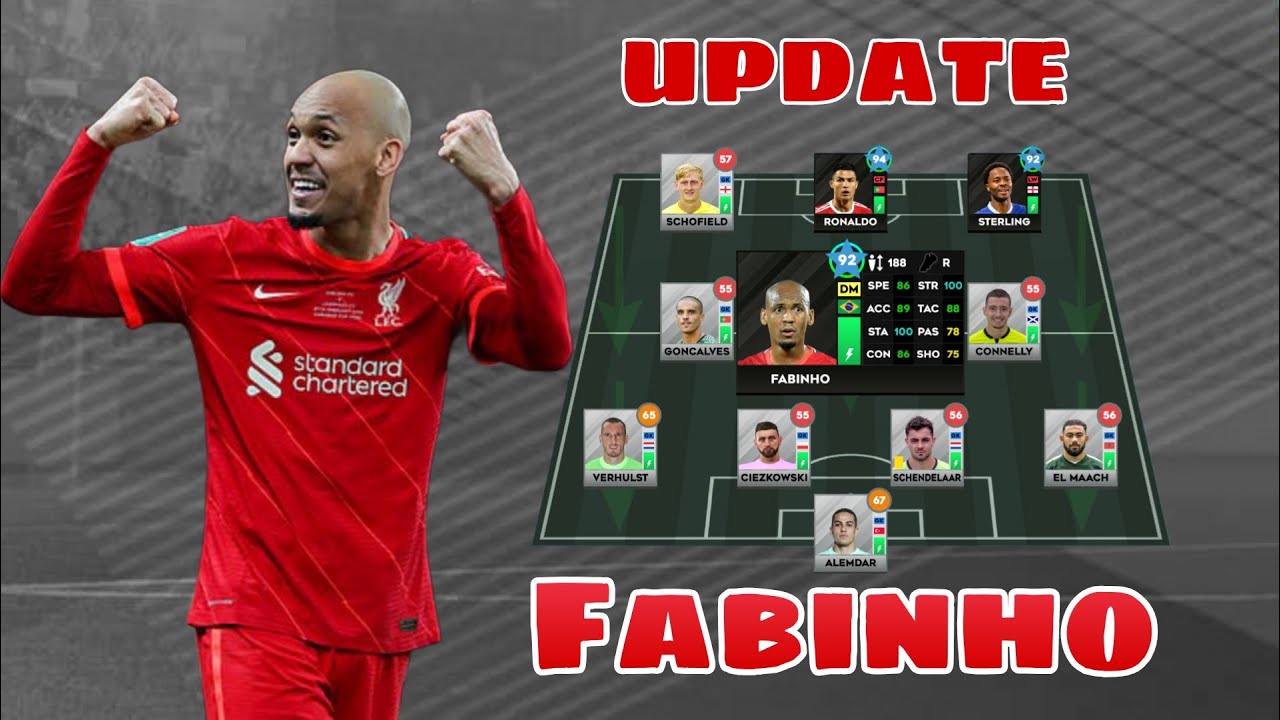 DLS 23/update midfielder Fabinho of Liverpool in DLS - YouTube