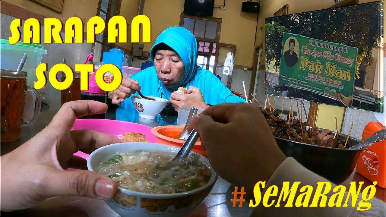 RIDING DI KOTA SEMARANG "CARI SARAPAN" SOTO PAK MAN JLN. VETERAN - YouTube