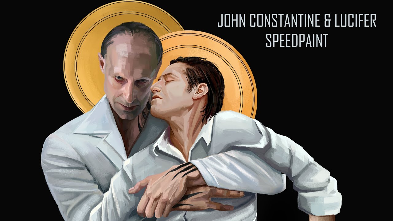 Lucifer (Peter Stormare) & John Constantine (Keanu Reeves) Speedpaint ...