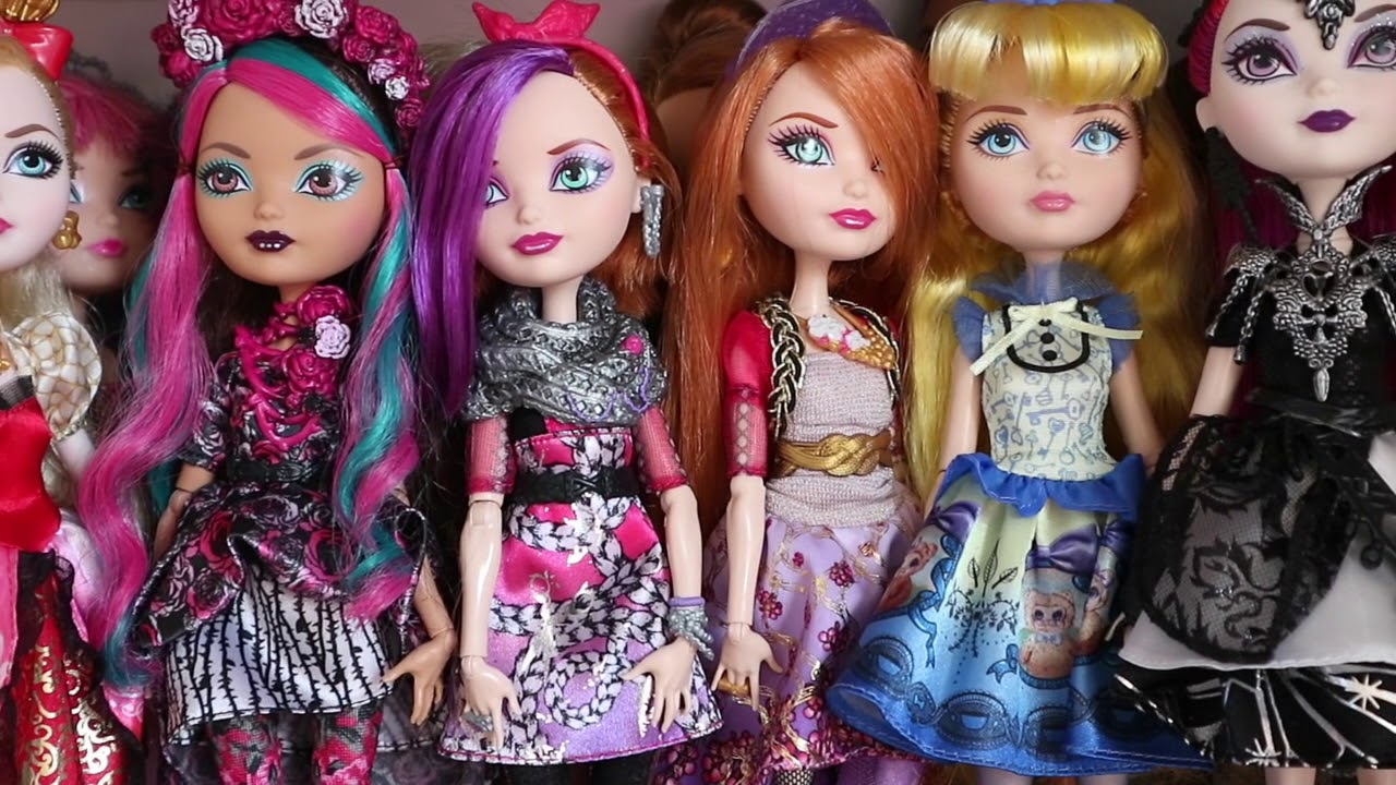 Ever After High Doll Collection - YouTube