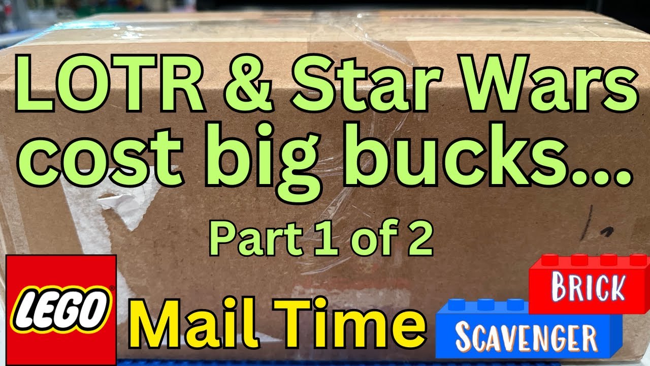 Lord of the Rings and Star Wars cost big bucks on Lego Minifigure Mail ...