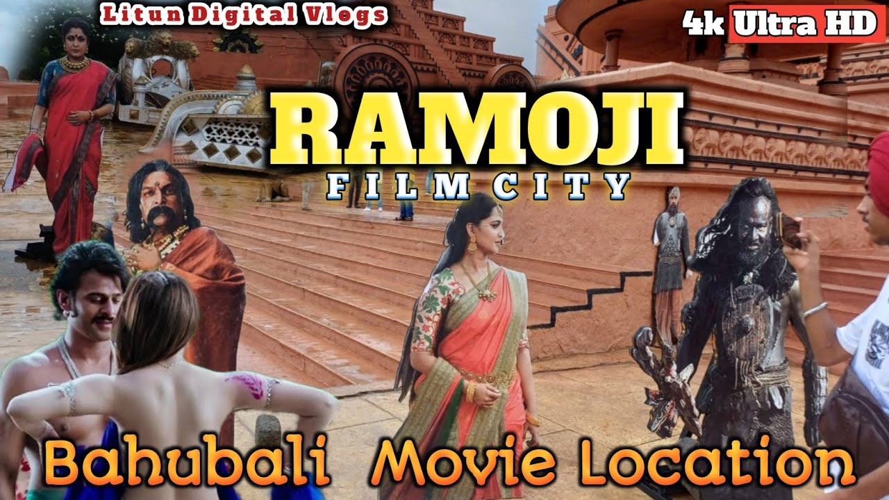 Bahubali movie set tour Bahubali movie shooting location !! Litun ...