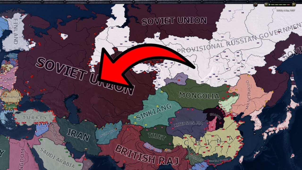 What If The Soviet Union Turned Fascist? | HOI4 Timelapse - YouTube
