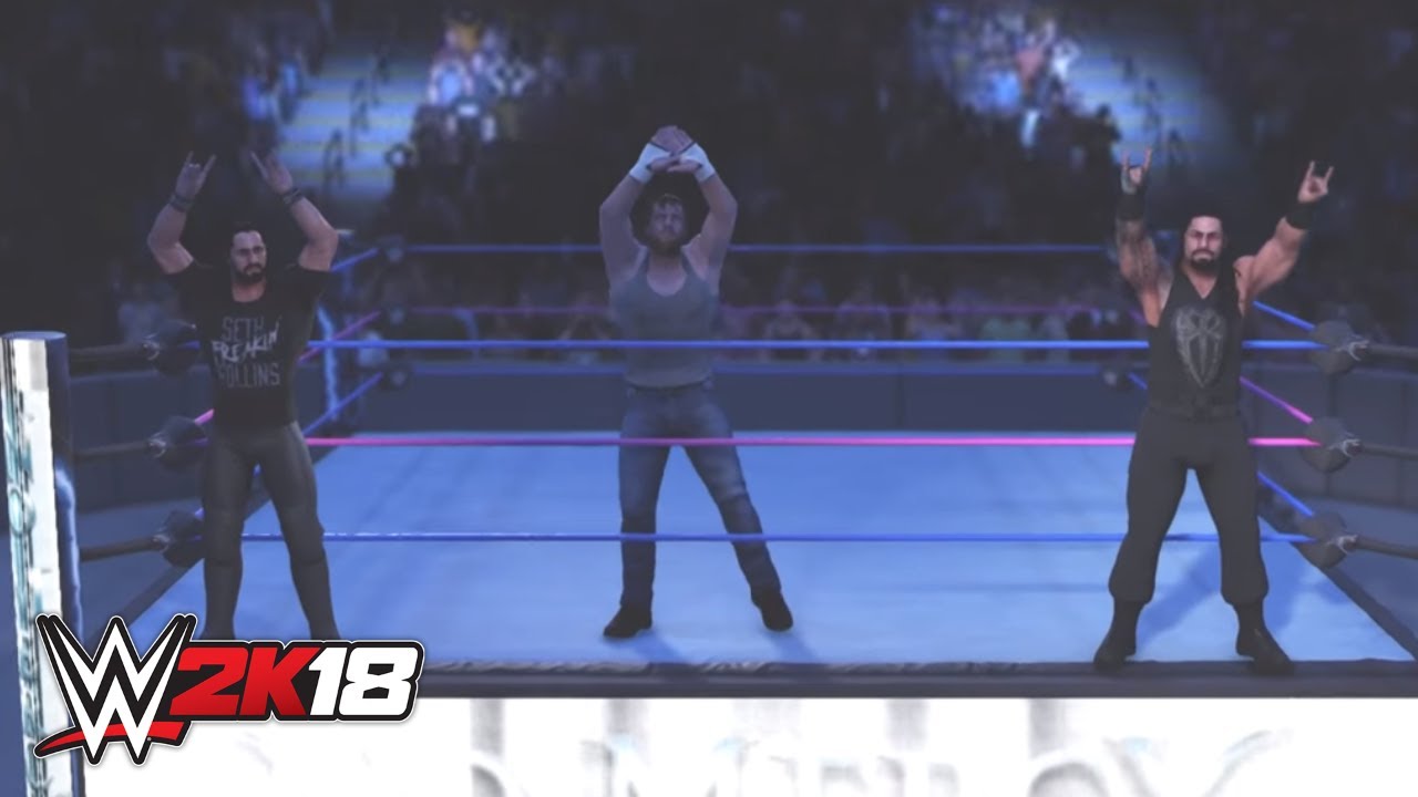 WWE 2K18 entrance mashup: The Shield as The Club - YouTube
