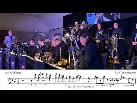 Ido Meshulam 'Best Of The West Blues' Trombone Solo Transcription