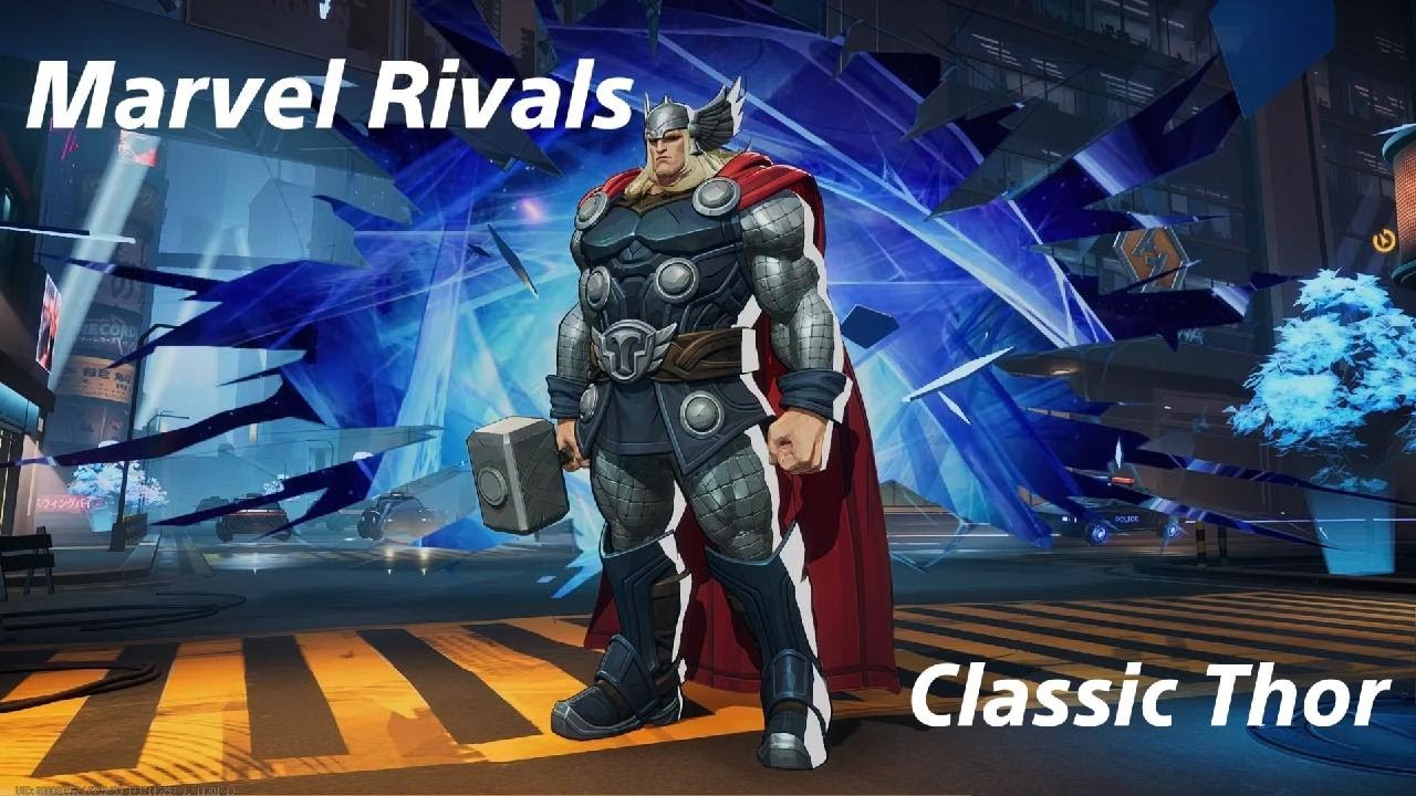 Marvel Rivals - New Classic Thor Skin Gameplay - YouTube