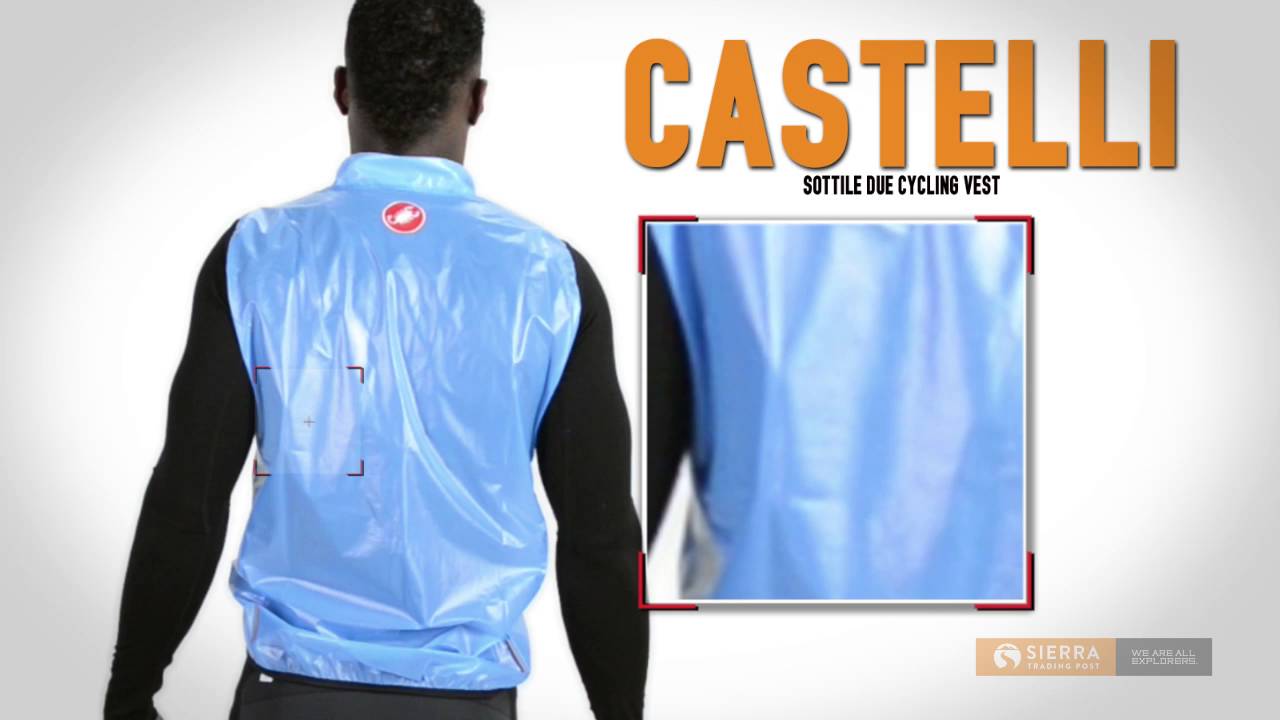 Castelli Sottile Due Cycling Vest (For Men) - YouTube