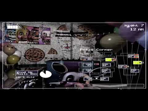 Fnaf 2 Mangle camera glitch - YouTube