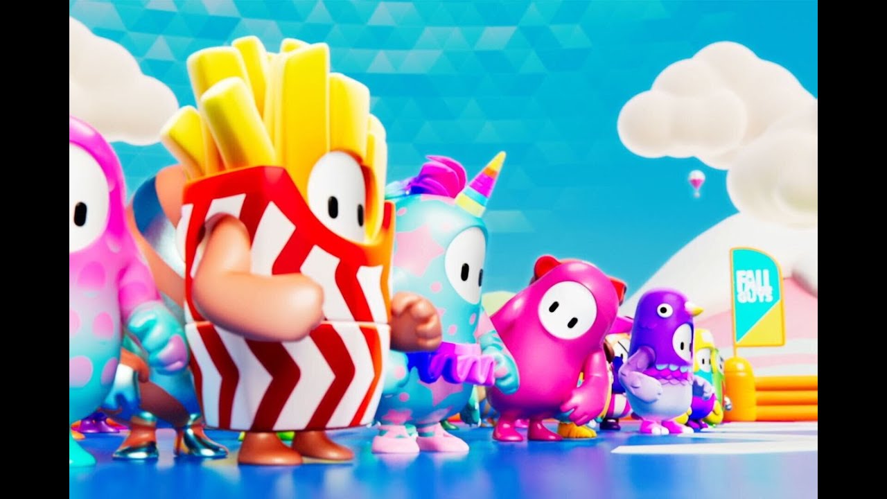 Fall Guys - Falling - YouTube