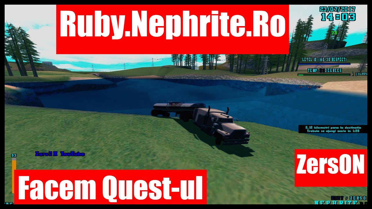 SA:MP Ep.70 | Facem quest-ul pe Ruby Nephrite. - single with kids 24h 24h