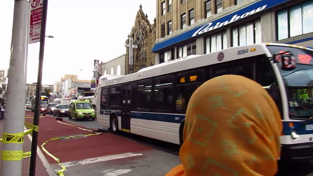 MTA New York City Bus: 2015 Nova Bus LFS #8094 on the Q56 Bus. - YouTube