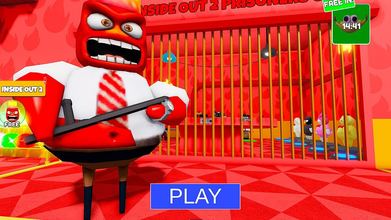 ANGER BARRY'S PRISON RUN OBBY ROBLOX - INSIDE OUT 2 - ROBLOX - YouTube