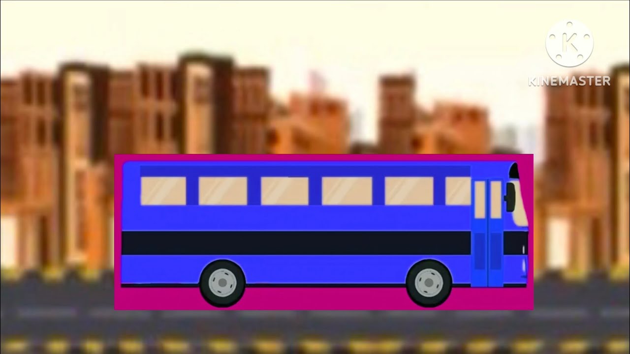 wheels on the moroccan blue bus - YouTube