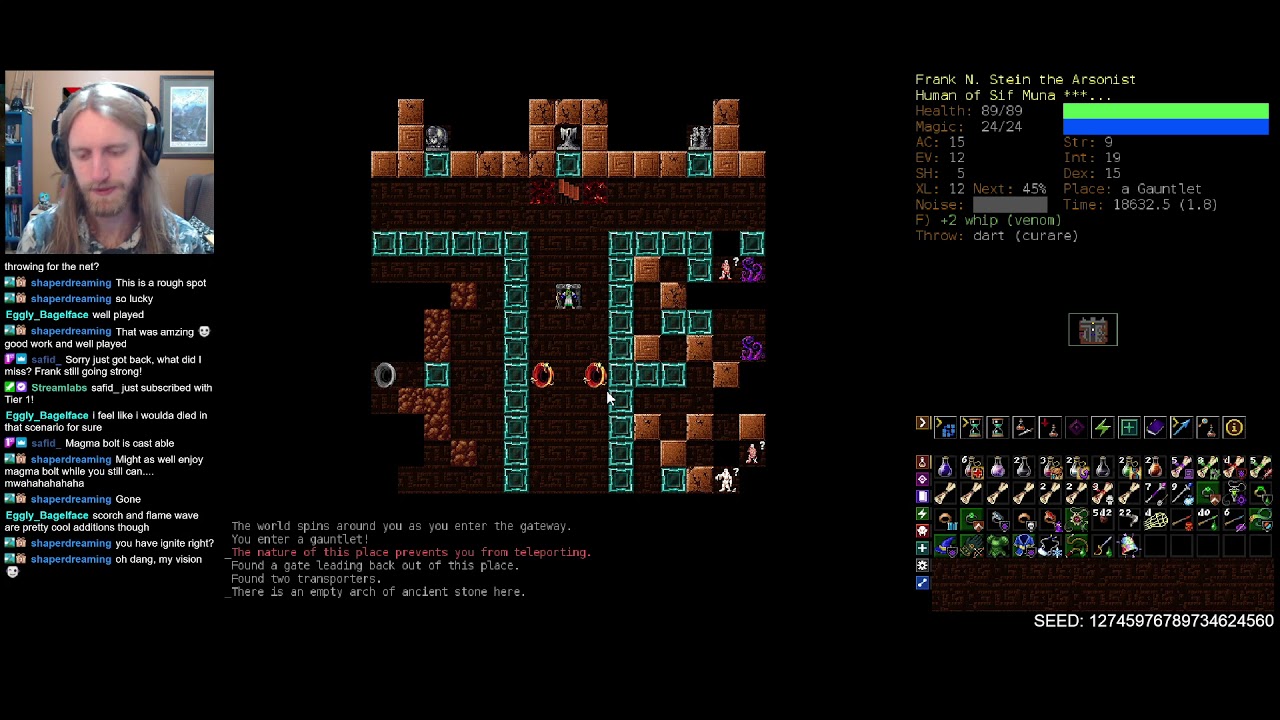 DCSS: Win With Every Species - Human Part 3 | Dungeon Crawl Stone Soup ...