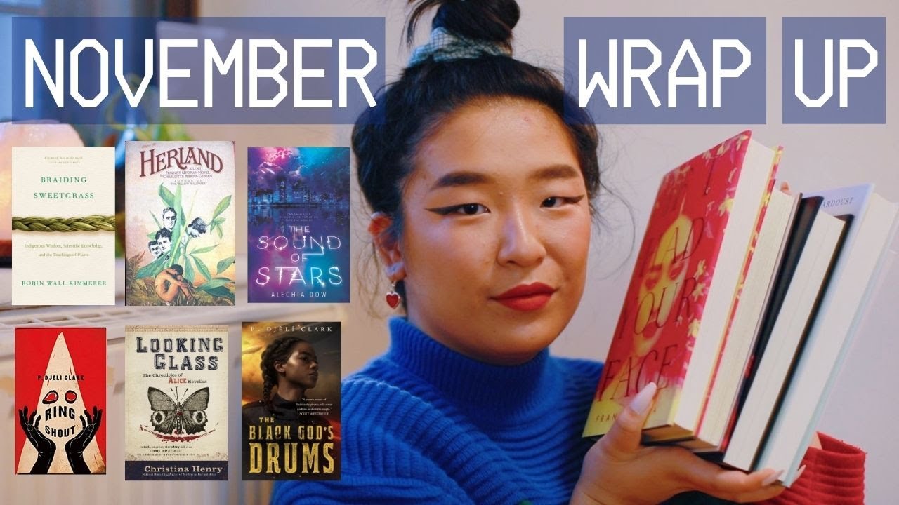 November wrap up! 17 book reviews :,) - YouTube