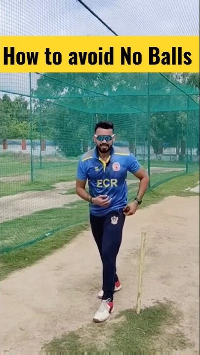 How to avoid No Balls | No Ball correction | No balls kaise thik kare #shorts #cricket # ...