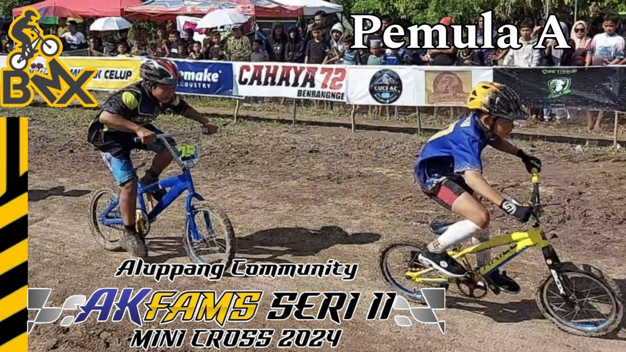 BALAP SEPEDA BMX | ALUPPANG COMMUNITY | AKFAMS SERI II | MINI CROSS ...