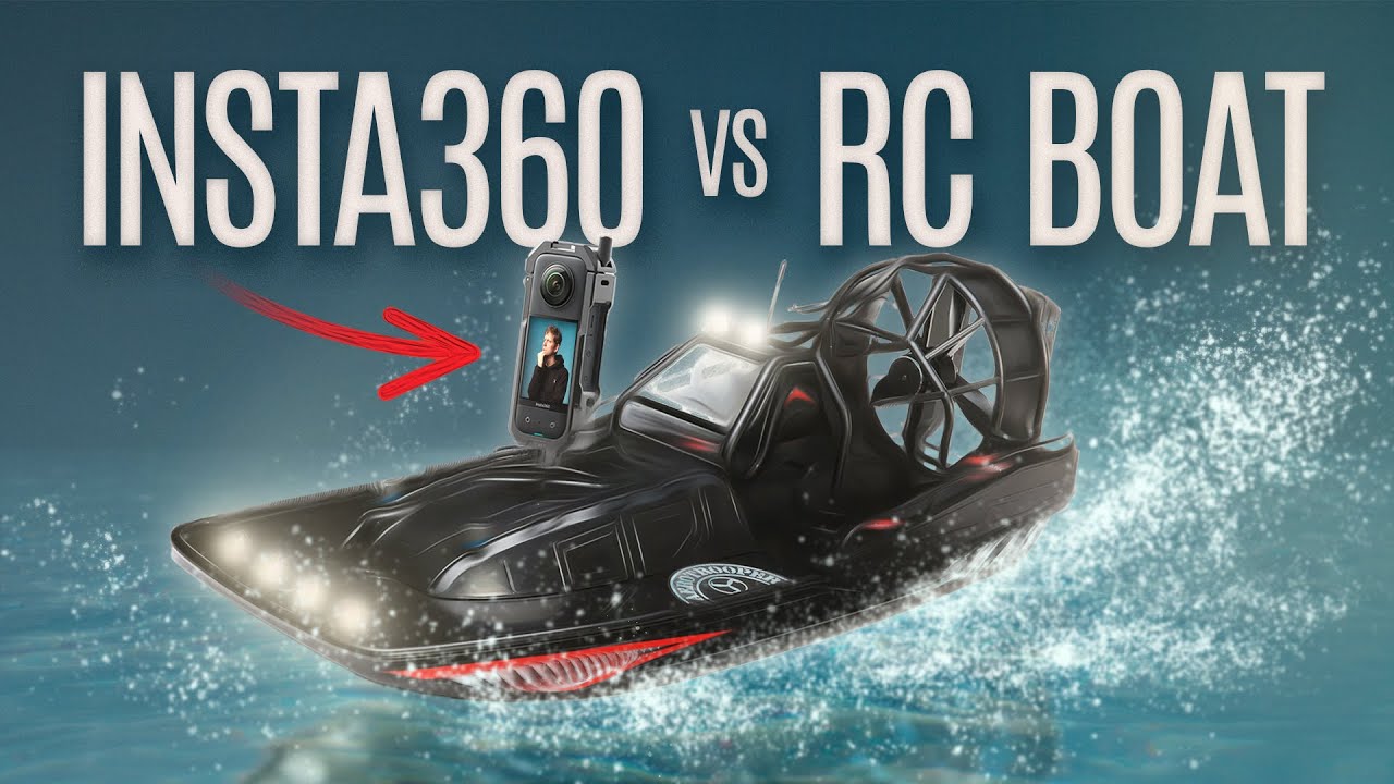 I Put an Insta360 on an RC Boat - YouTube