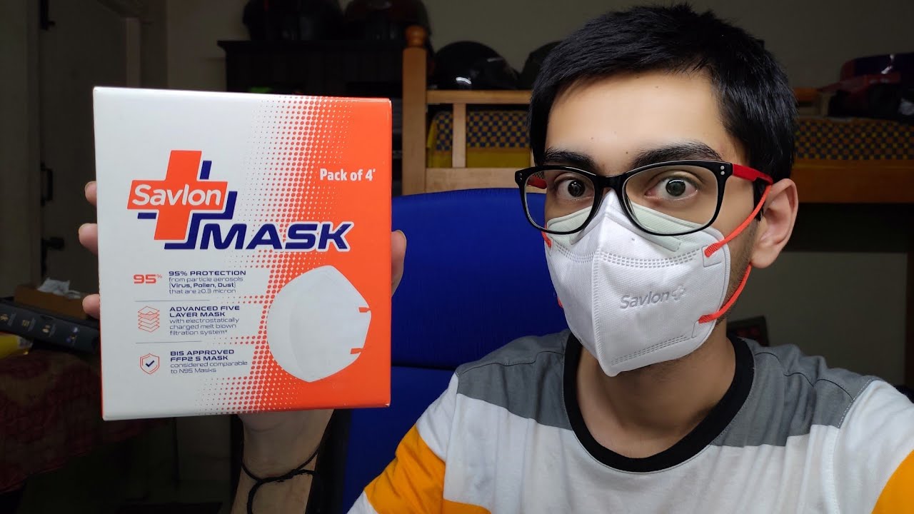 Savlon Mask unboxing & Review after 15 Days - YouTube