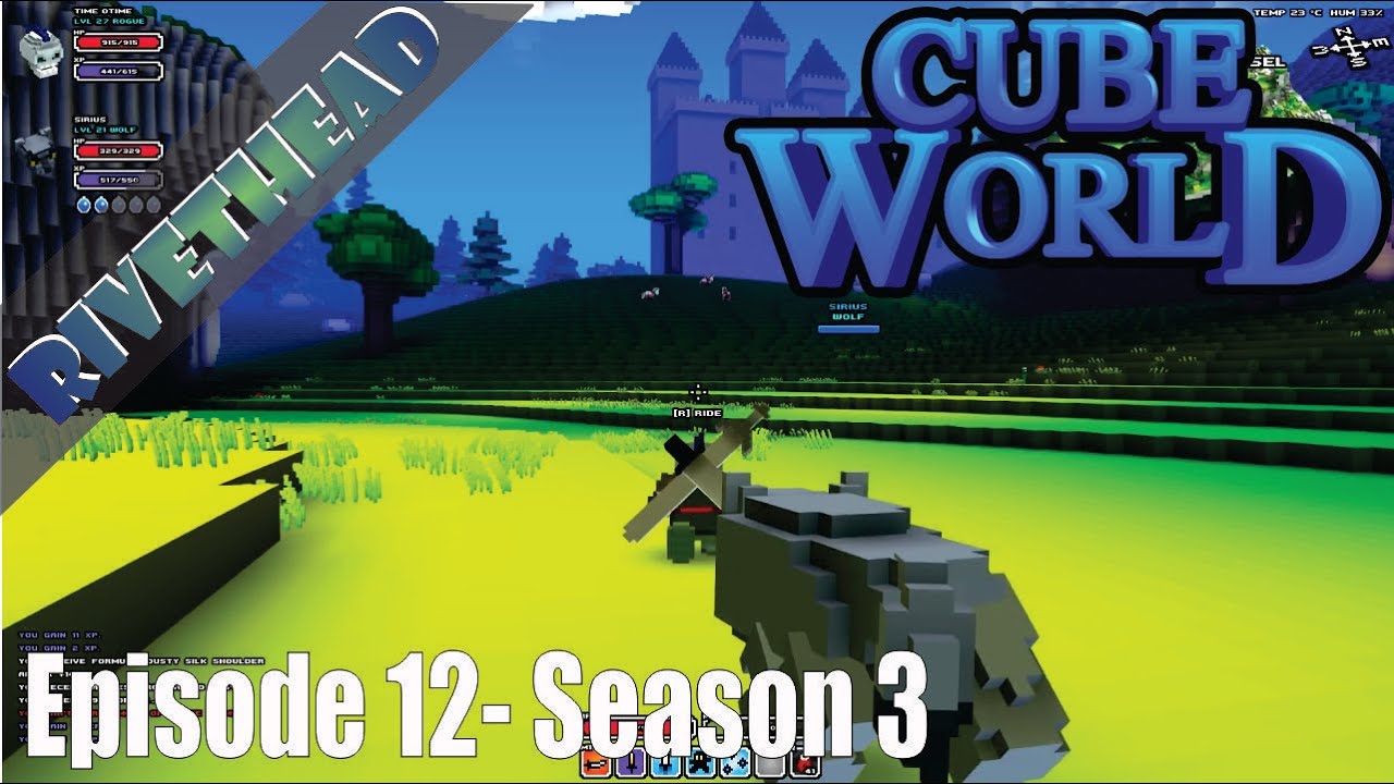 Cube World -Season 3 - E12 "Two bosses and one win" - YouTube