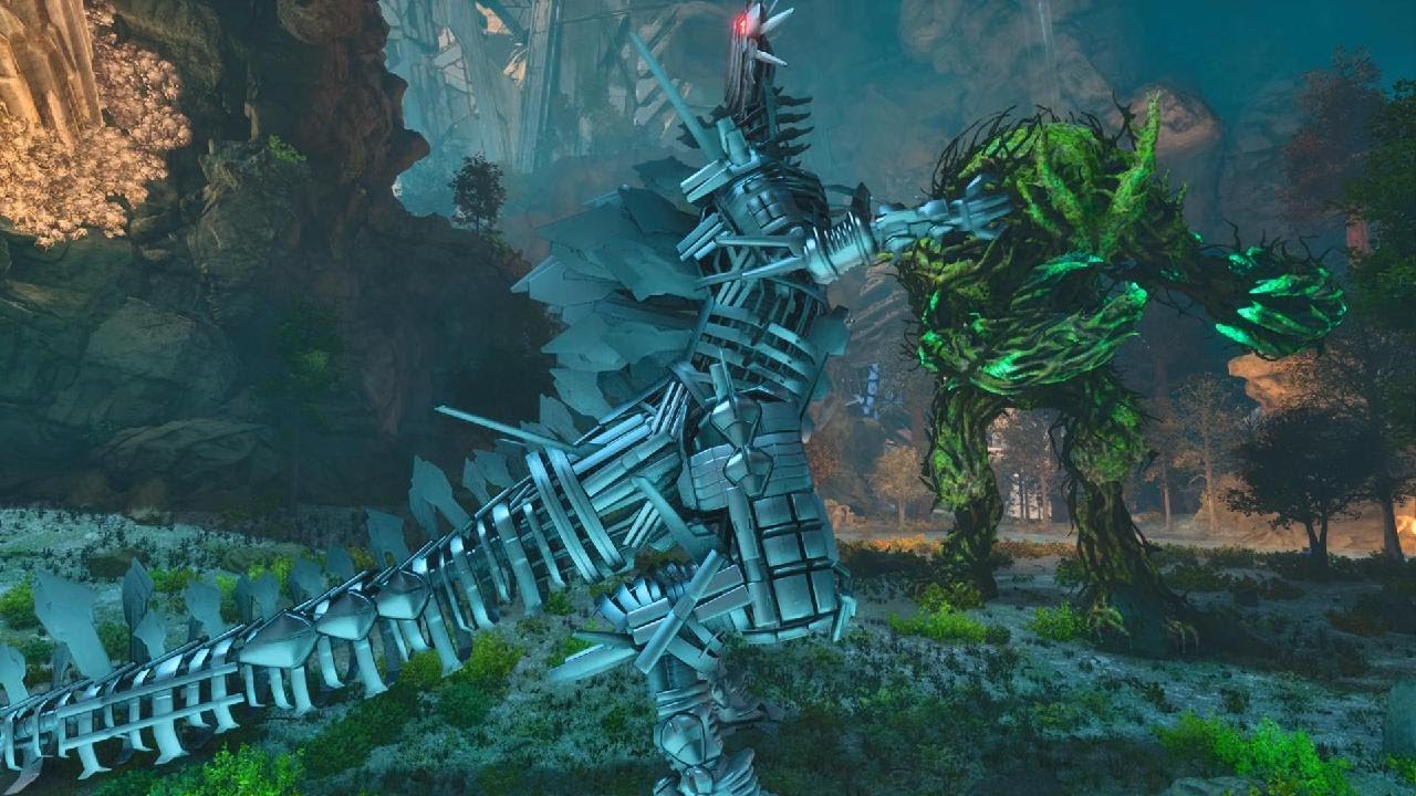 ARK Survival Ascended: Mecha Godzilla Earth vs oh,. Its dead - YouTube