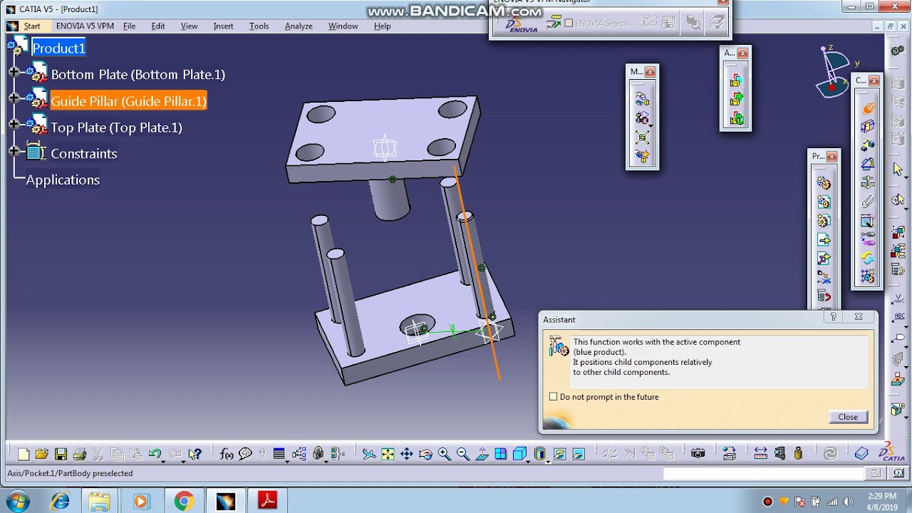 Press Tool Base assembly - YouTube