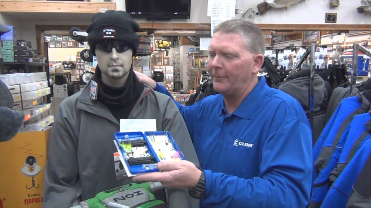 Hank's TOP SECRET tungsten hair tied ice fishing jigs - YouTube