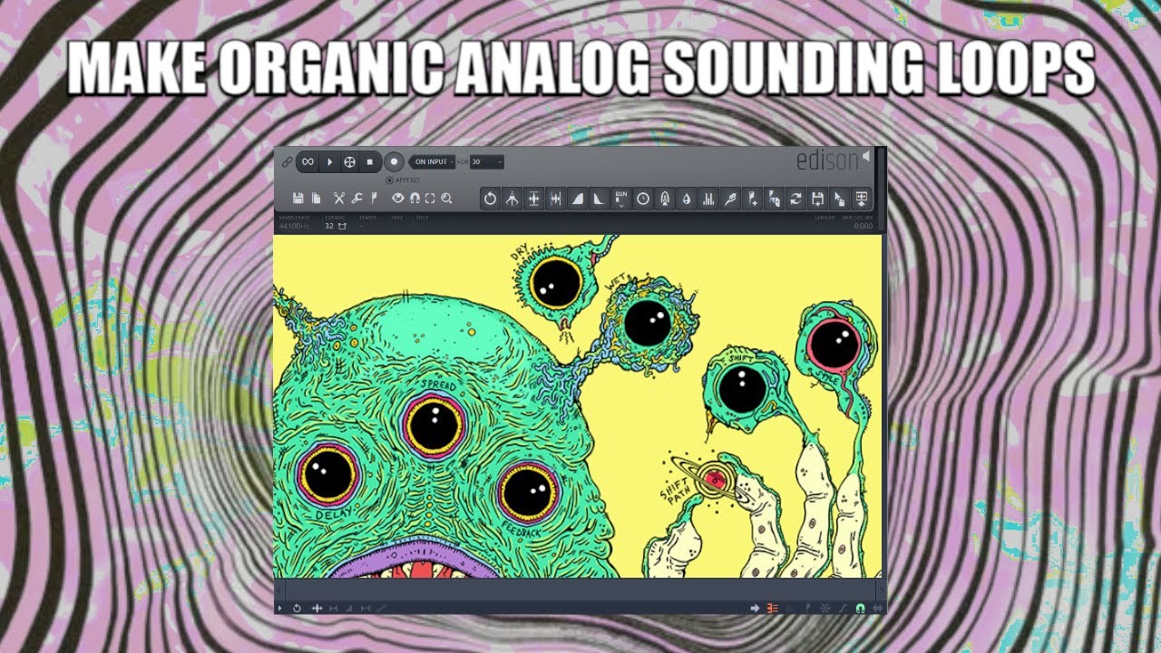 make ANALOG sounding ORGANIC AMBIENT LOOPS using FREE PLUGINS - YouTube
