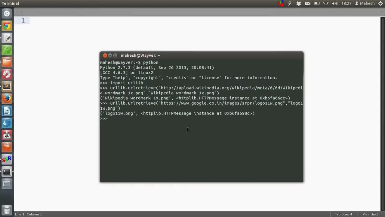 Python urllib urlretrieve - Download Image File over HTTP - YouTube