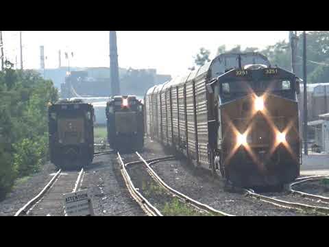 CSX 3251, CSX 6007, CSX 2033 at O'Bannon, KY - YouTube