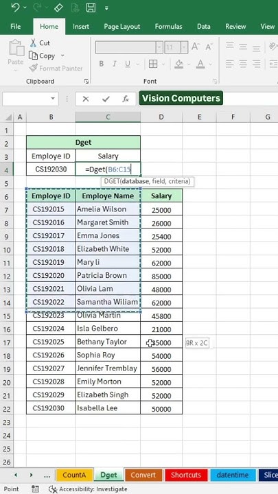 Salary calculation in Excel for fresher #shorts #excel #short #sheet #microsoft #exceltricks # ...