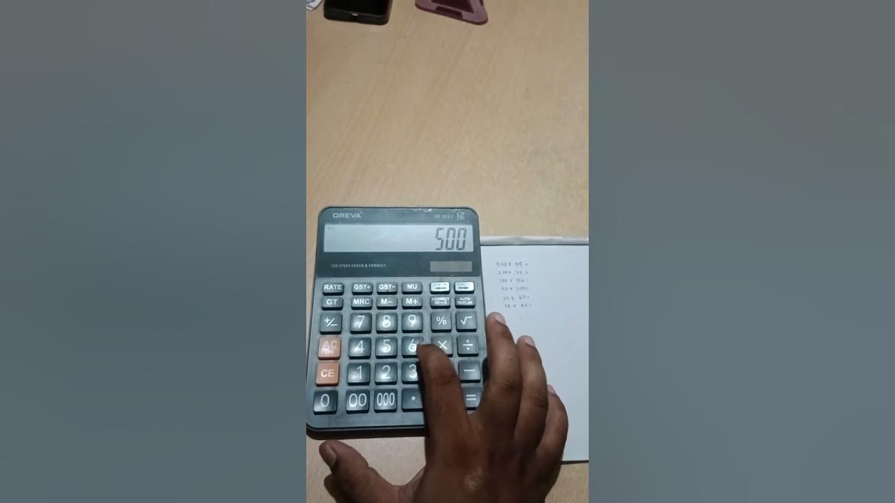 Calculator M+ use. How to work calculator M+? - YouTube