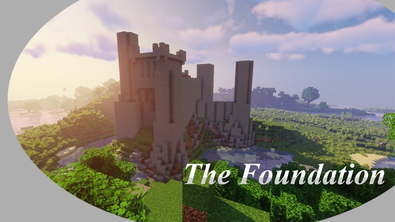 Castle Build Part 1 "The Foundation" - YouTube