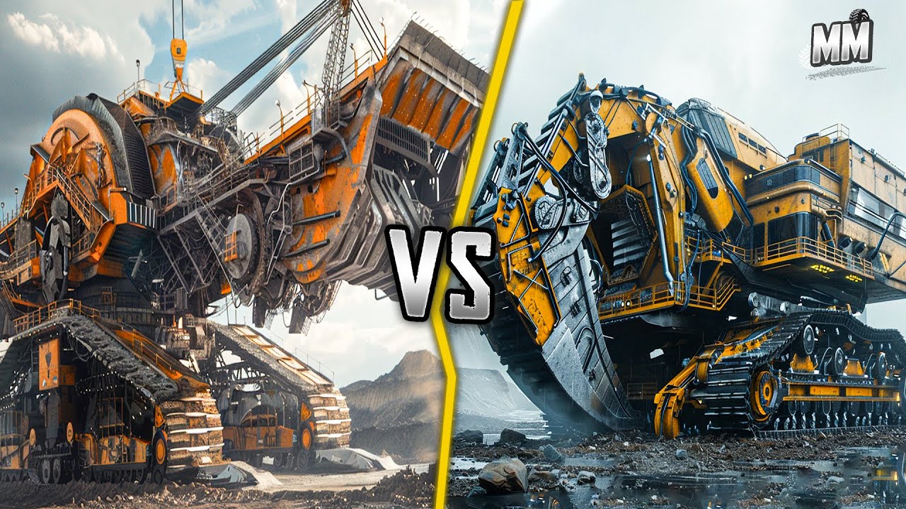 Hefty Heavy Machine Face-off: Battle of the Brutes - YouTube
