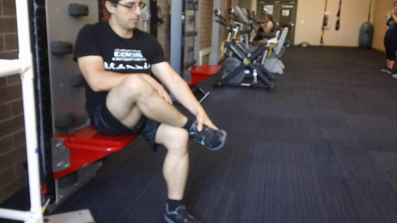 phase 1 assisted ankle plantar flexion - YouTube